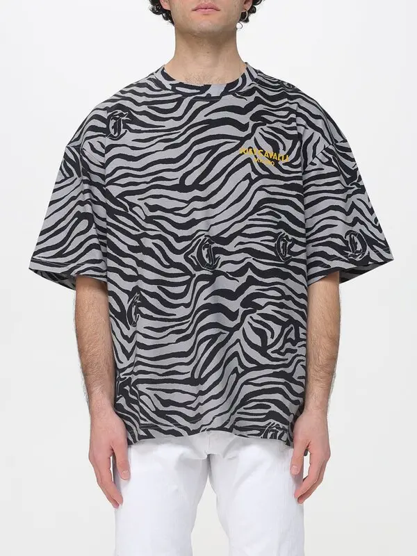 Just Cavalli Zebra Print Cotton T-shirt