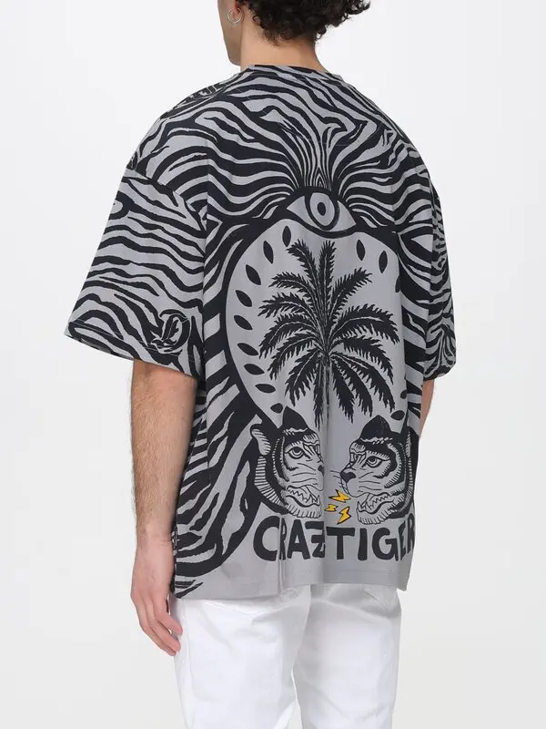 Just Cavalli Zebra Print Cotton T-shirt