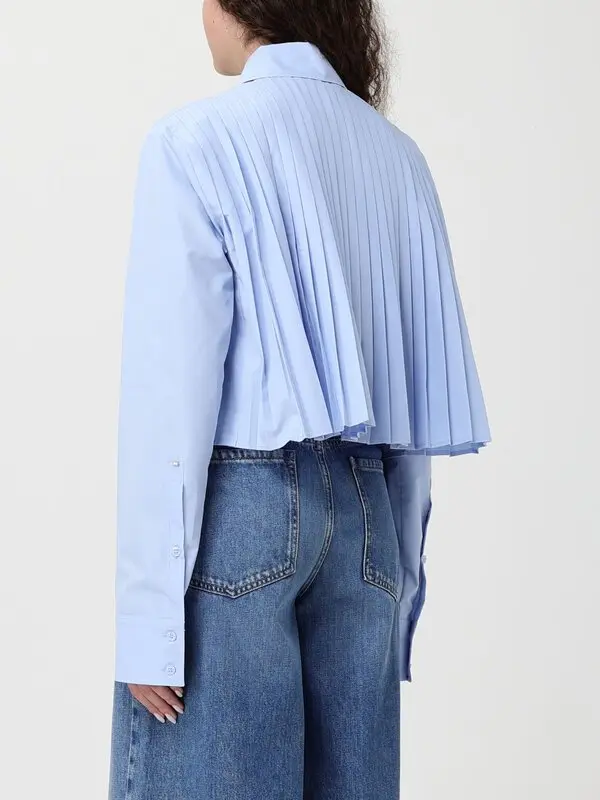 Sportmax Classic Cotton Blend Shirt - Sky Blue