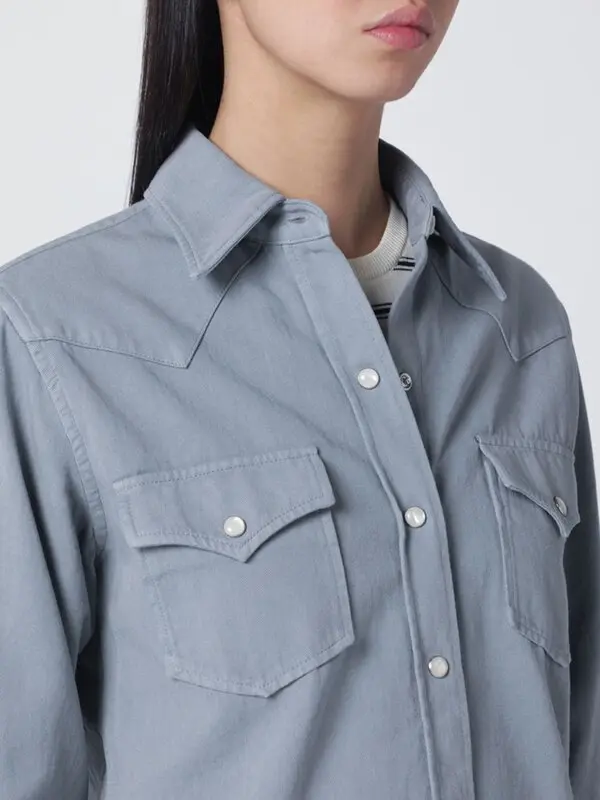 A.p.c. Organic Cotton Shirt - Blue