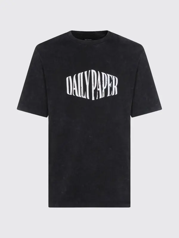 DAILY PAPER Cotton Crew Neck Pullover With Logo