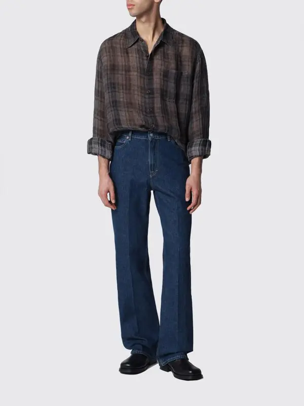 Our Legacy 70s Cut Flared Fit Mid-rise Denim Jeans
