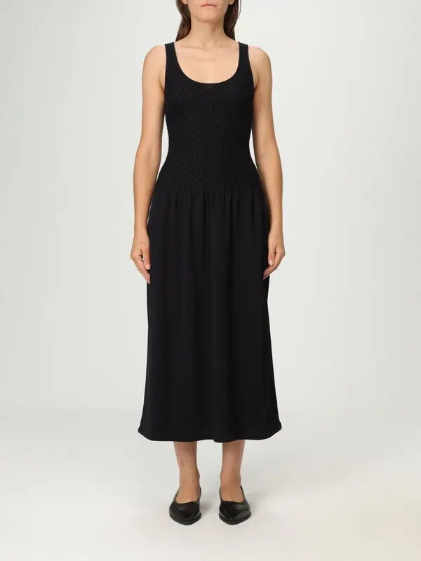 Theory Textured Knit Midi Dress