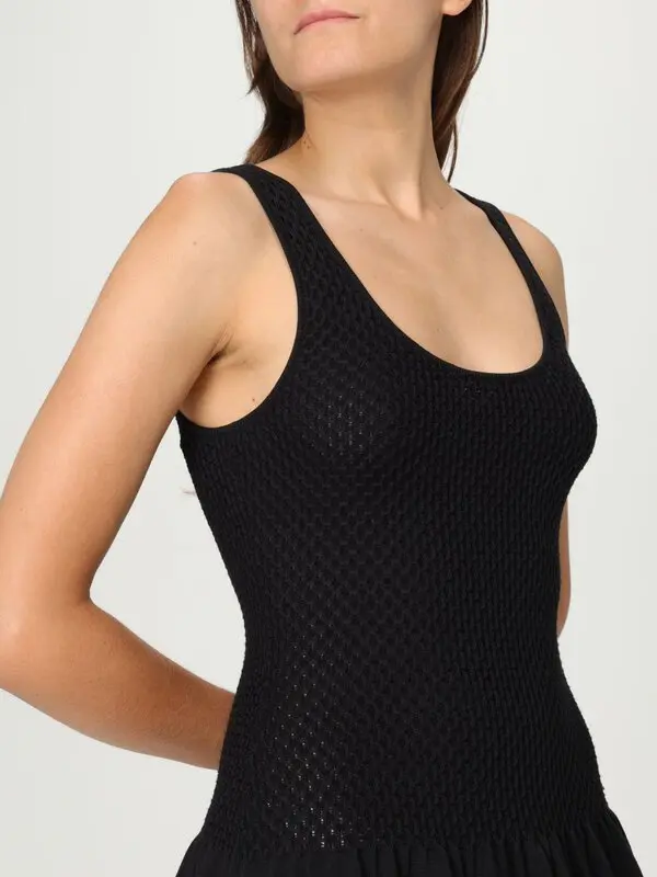 Theory Textured Knit Midi Dress