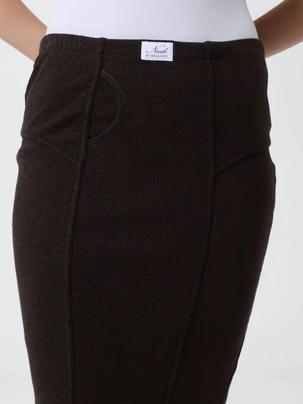 MAGLIANO Stretch Jersey Midi Skirt