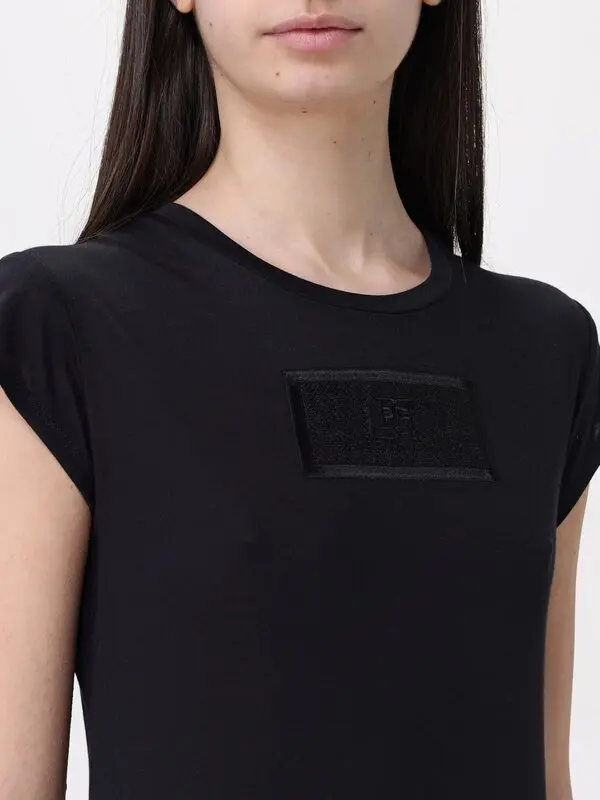 Elisabetta Franchi T-shirt Colour - Black