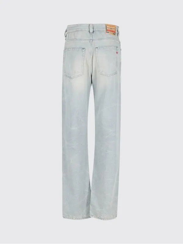 DIESEL® D-ark Straight Cotton Denim Jeans