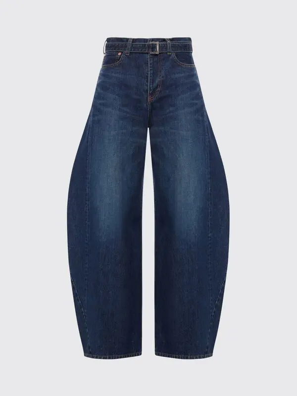 Sacai Baggy Cotton Denim Jeans