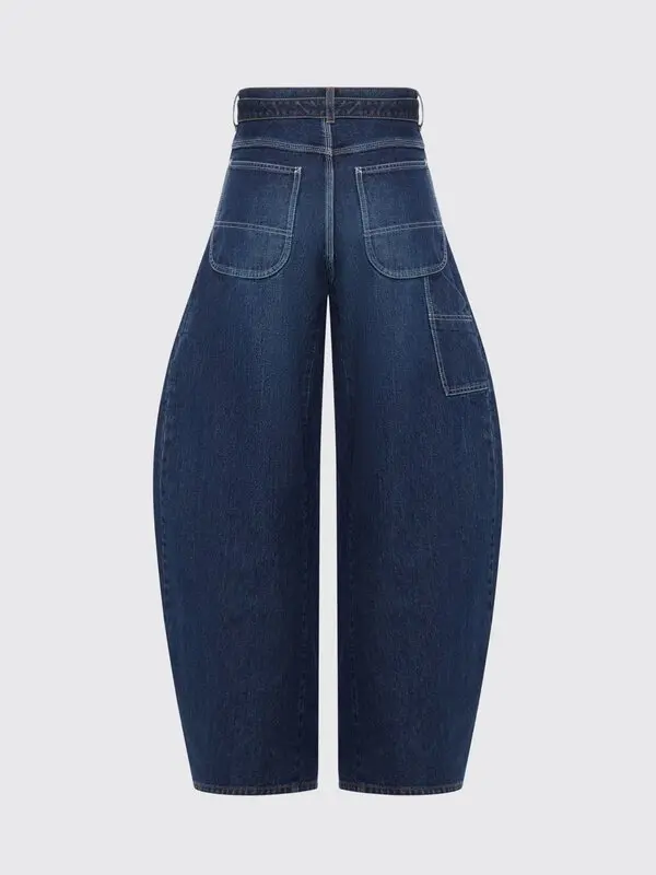 Sacai Baggy Cotton Denim Jeans