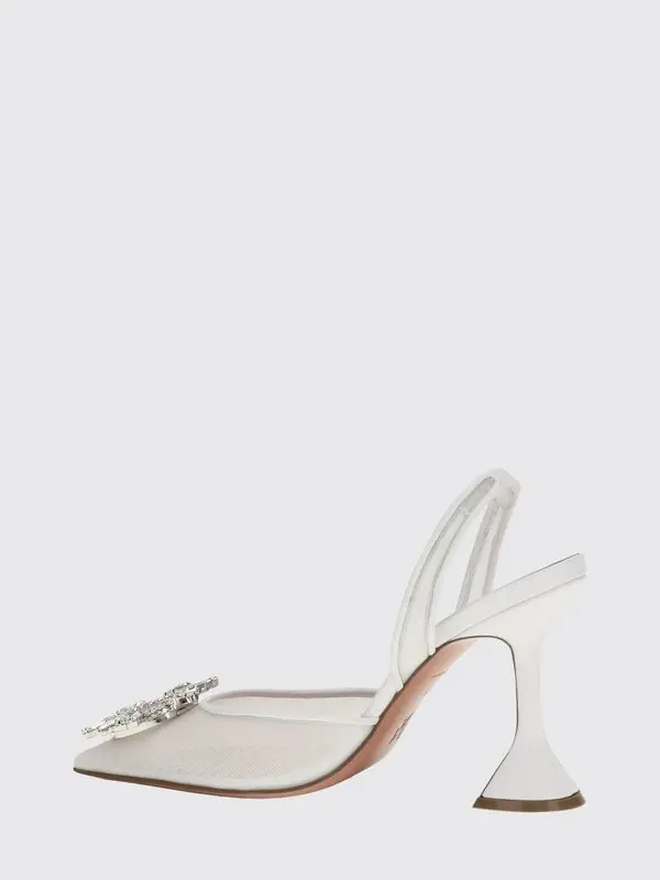 Amina Muaddi Begum Embellished Slingback Pumps