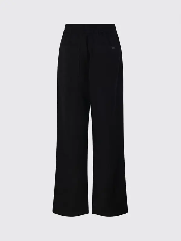 AMI Paris Linen Blend Palazzo Trousers