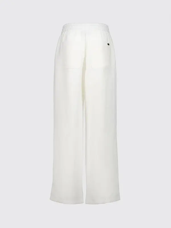 AMI Paris Linen Blend Palazzo Trousers