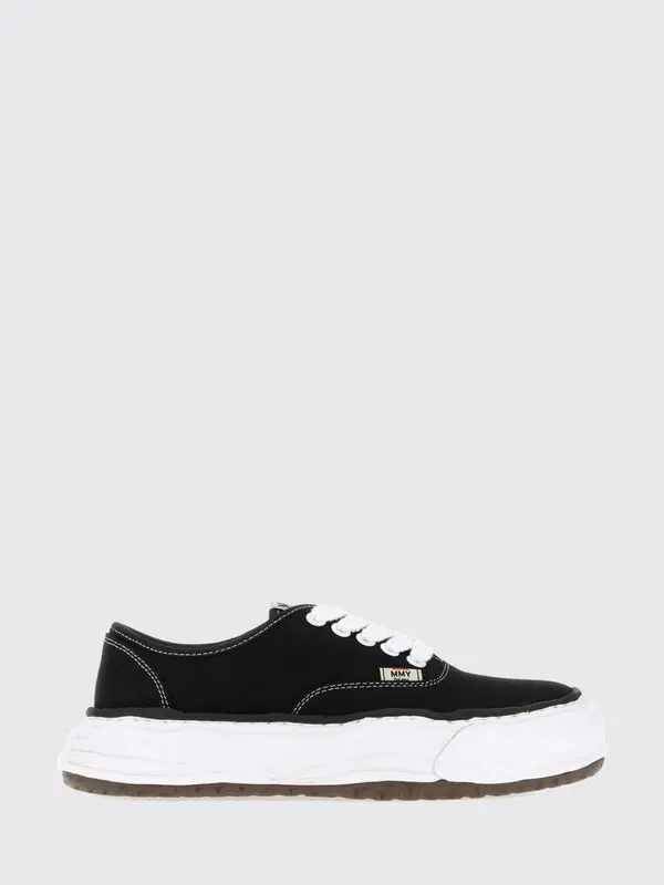 Mihara Yasuhiro Eric Low-top Canvas Platform Sneakers - Black