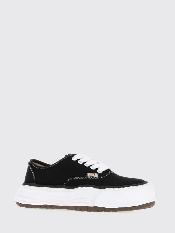 Mihara Yasuhiro Eric Low-top Canvas Platform Sneakers - Black