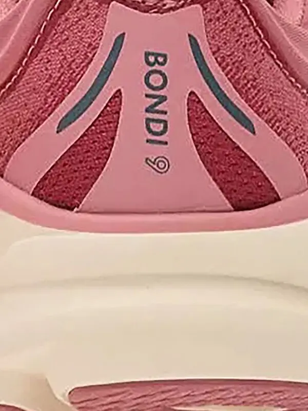 HOKA® Bondi 9 Mesh Sneakers - Fuchsia
