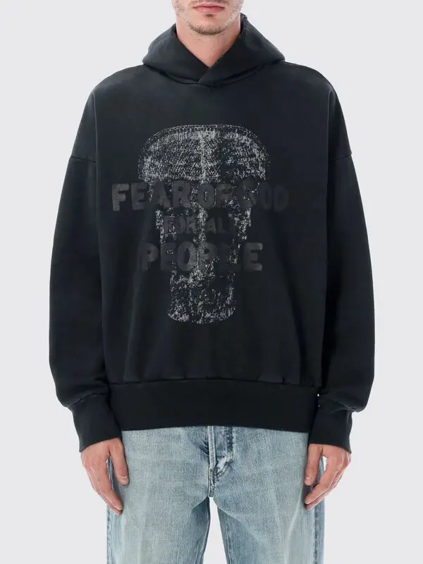 Fear Of God Graphic Print Hoodie