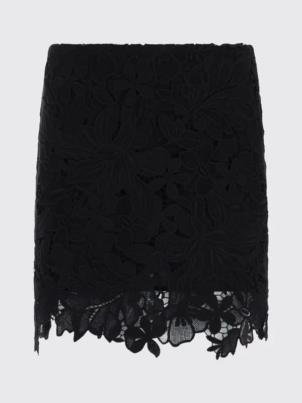Sportmax Macramé Skirt - Black