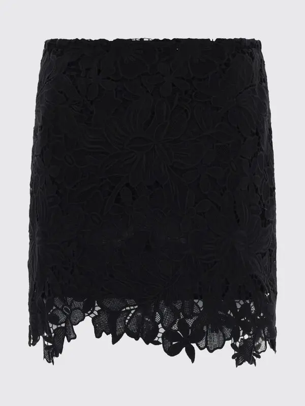 Sportmax Macramé Skirt - Black