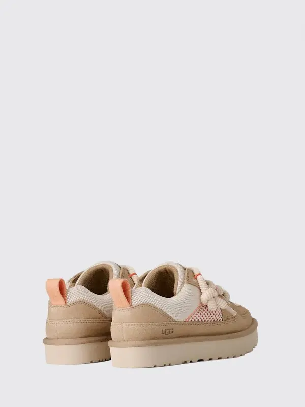 UGG Lo Lowmel Suede And Mesh Sneakers