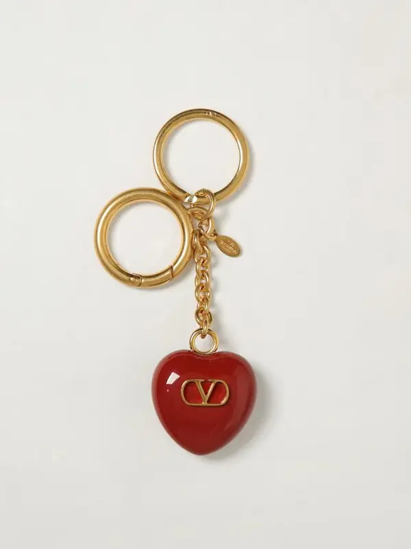 Valentino Garavani Heart Charm Keyring