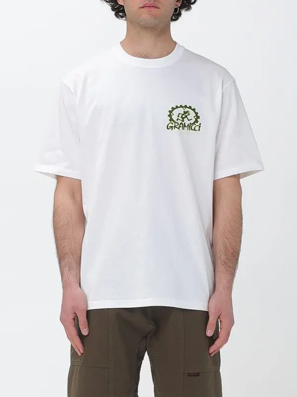 Gramicci Cotton T-shirt With Logo - White