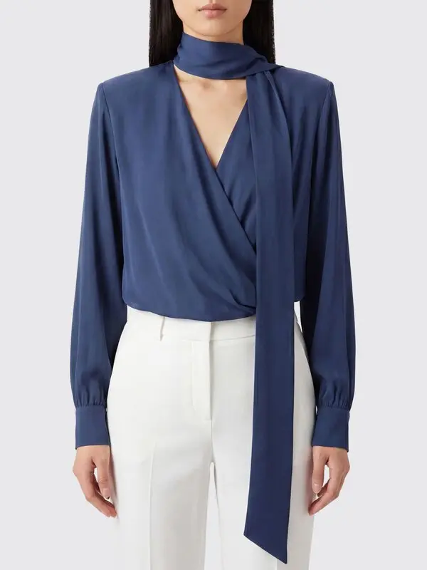Federica Tosi Silk Blouse - Blue