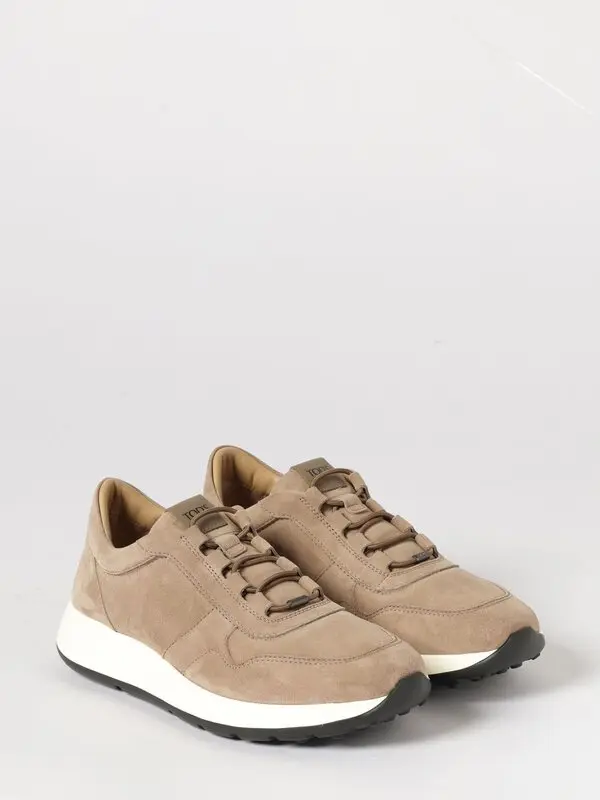 TOD'S Suede Calf Leather Sneakers