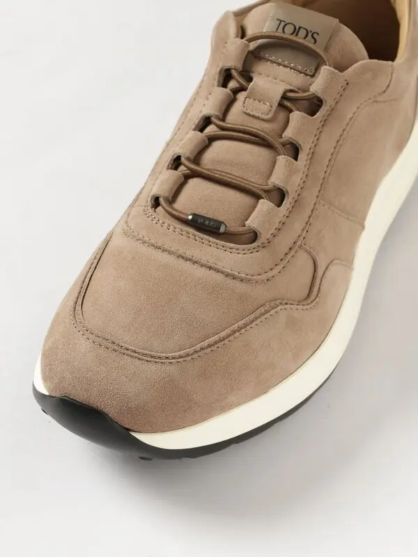 TOD'S Suede Calf Leather Sneakers
