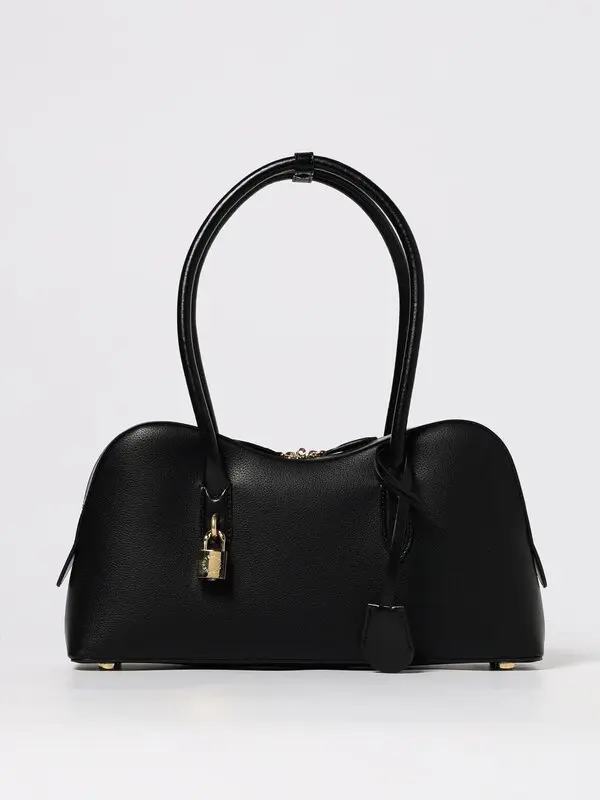 Stella McCartney Leather Shoulder Bag - Black