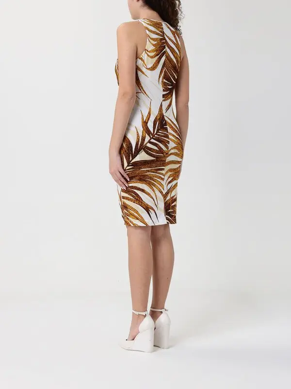 Just Cavalli Printed Jersey Mini Dress