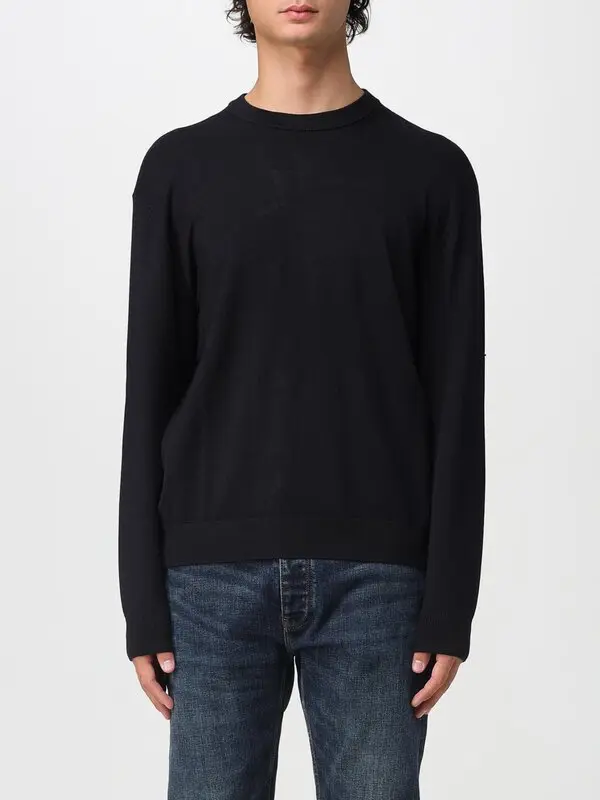 Armani Exchange Crew Neck Jumper - Navy