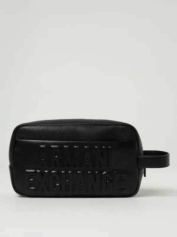 Armani Exchange Embellished Cosmetic Pouch