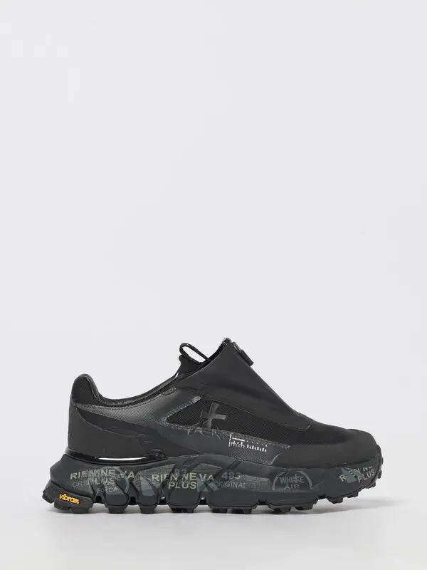 Premiata Zip Up Trainers - Brown