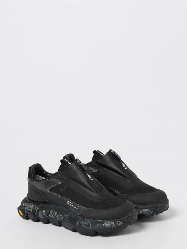 Premiata Zip Up Trainers - Brown