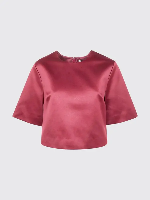 BY MALENE BIRGER Cropped Top - Wine