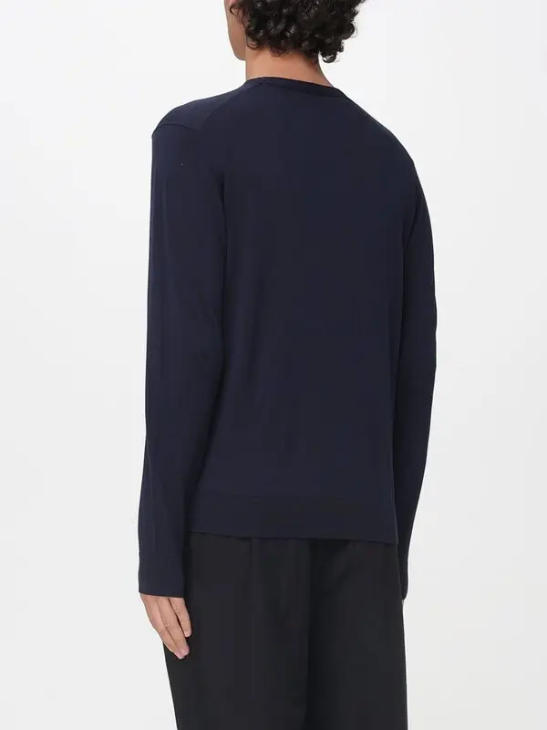 PAOLO PECORA Crew Neck Jumper - Blue