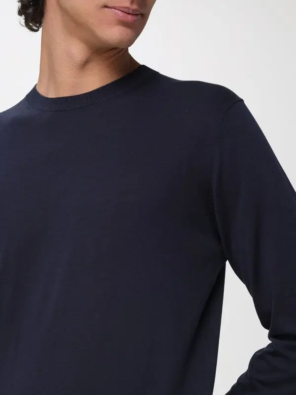 PAOLO PECORA Crew Neck Jumper - Blue