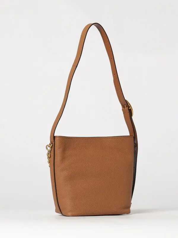 Michael Kors Shoulder Bag With Chain Detail - Brown
