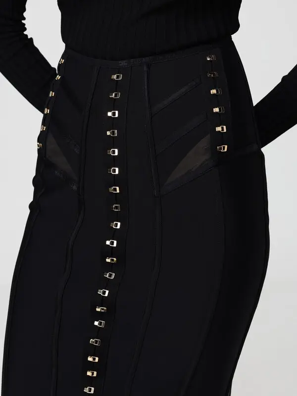 Elisabetta Franchi Jersey Midi Skirt