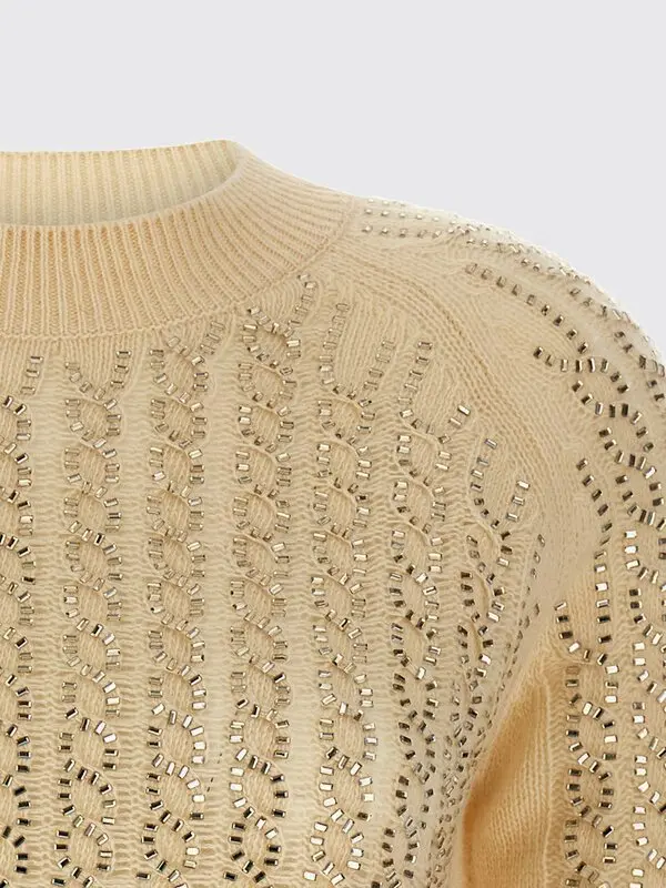 Ermanno Scervino Embellished Knit Pullover