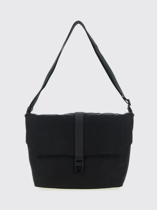 FERRAGAMO Twins Jacquard Shoulder Bag