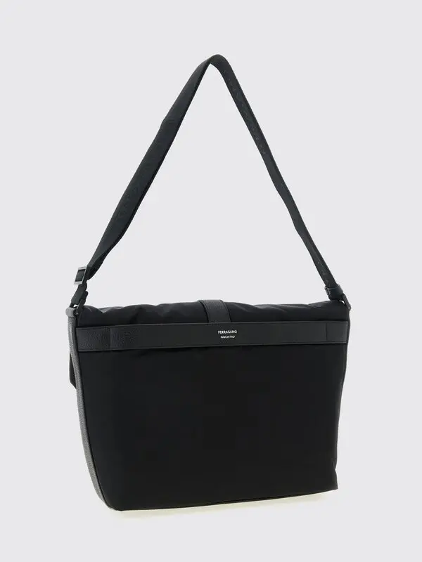 FERRAGAMO Twins Jacquard Shoulder Bag