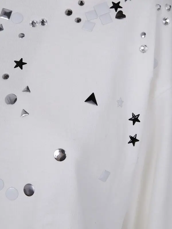 Mihara Yasuhiro Embellished Cropped Jumper