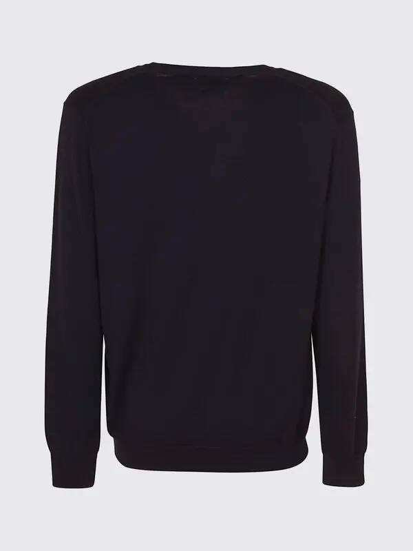 Polo Ralph Lauren V-neck Cotton Pullover - Blue