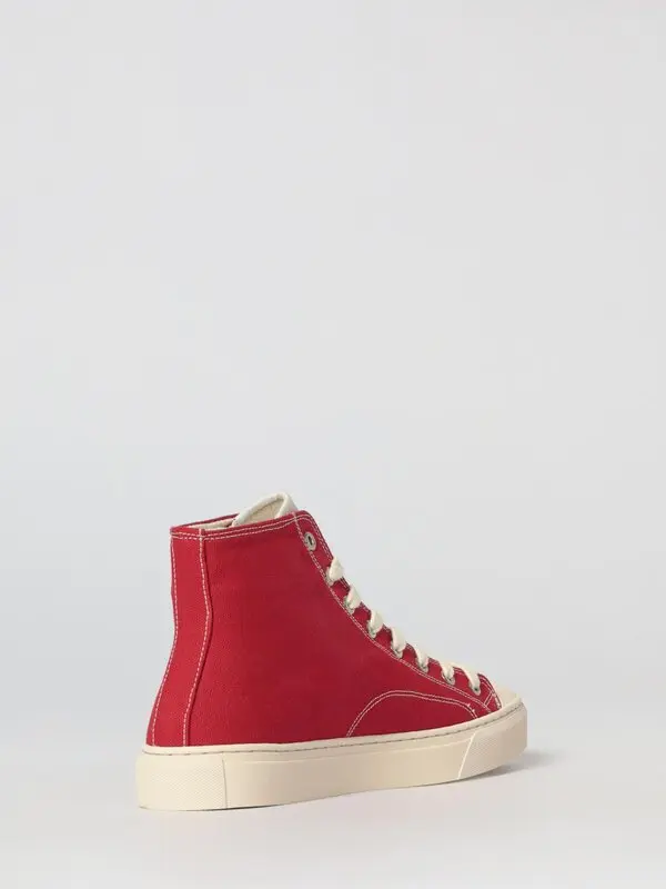 VIVIENNE WESTWOOD Orb Print High Top Sneakers - Red