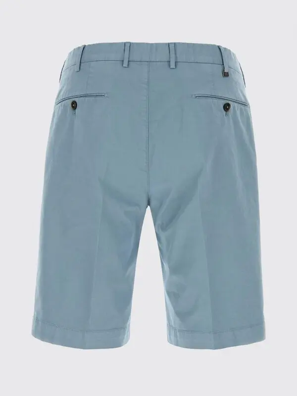 PT TORINO Stretch Cotton Chino Shorts - Blue 1
