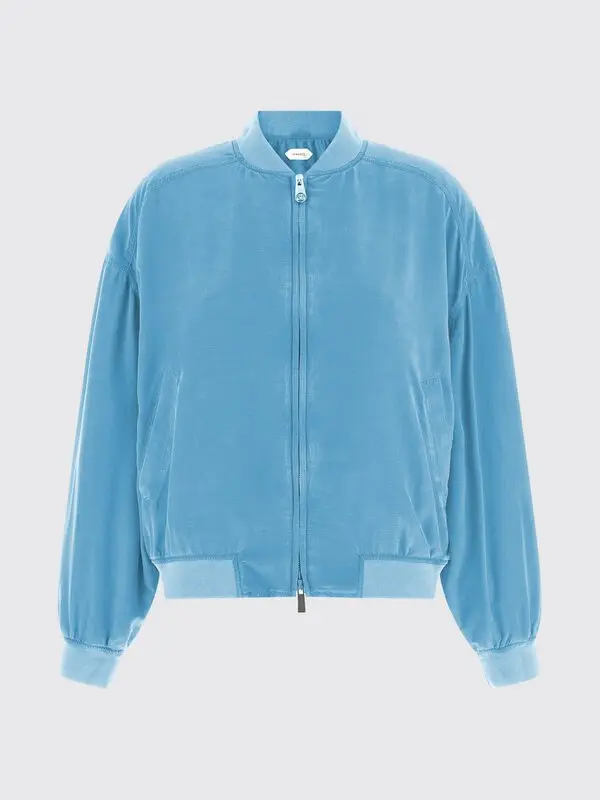 Versace Silk Poplin Bomber Jacket