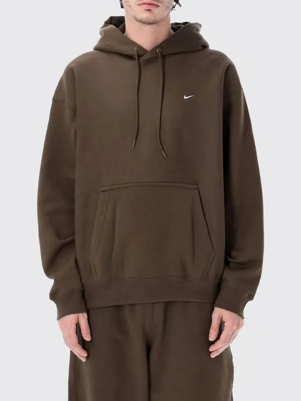 Nike Solo Swoosh Cotton Blend Hoodie