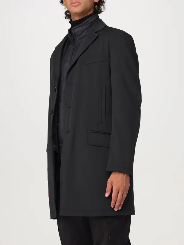 FAY Tailored Coat - Black
