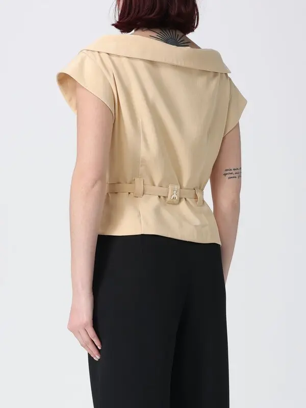 Patrizia Pepe Viscose Vest - Yellow